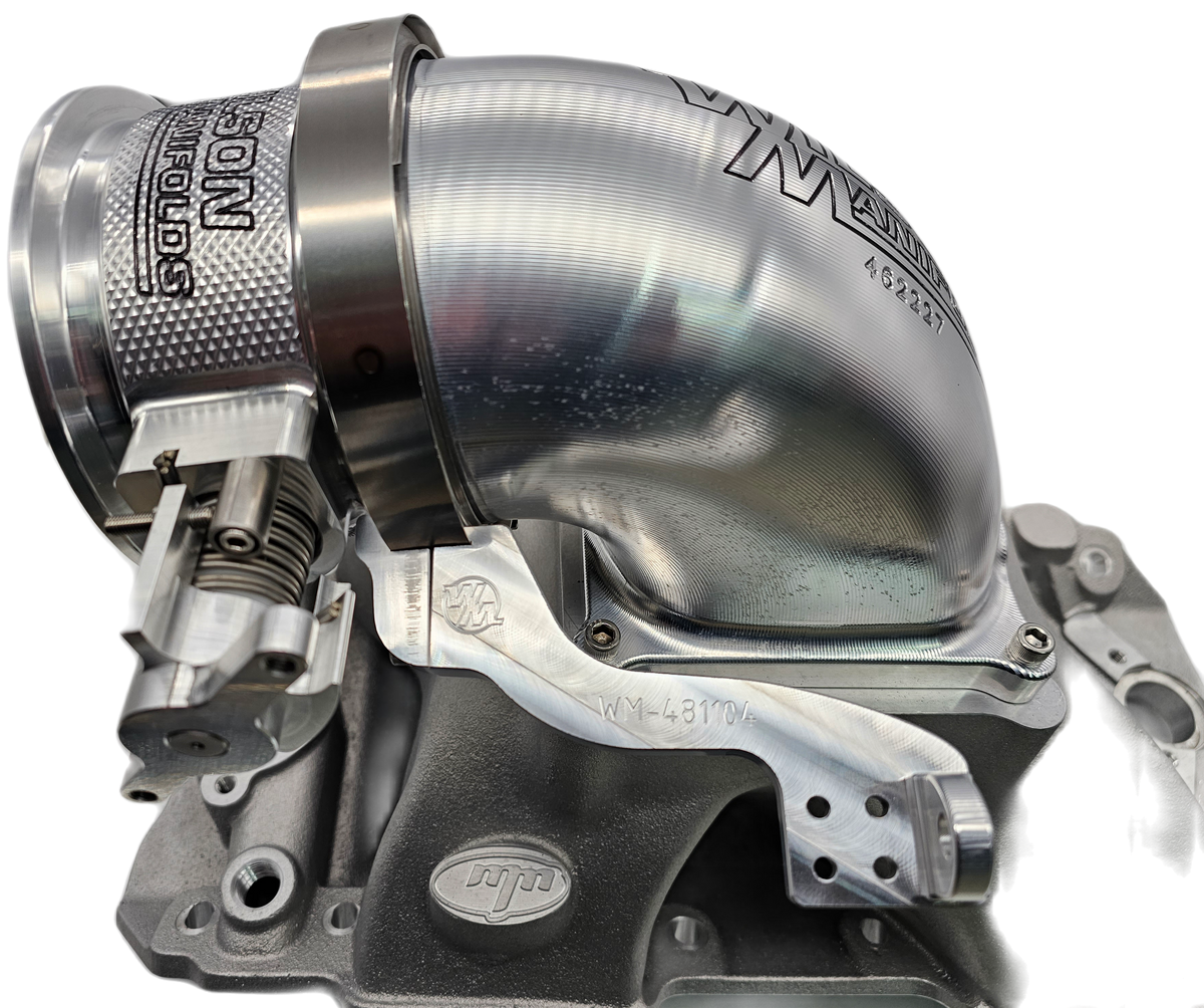 Wilson Manifolds Throttle Body Cable Bracket - Ford Style