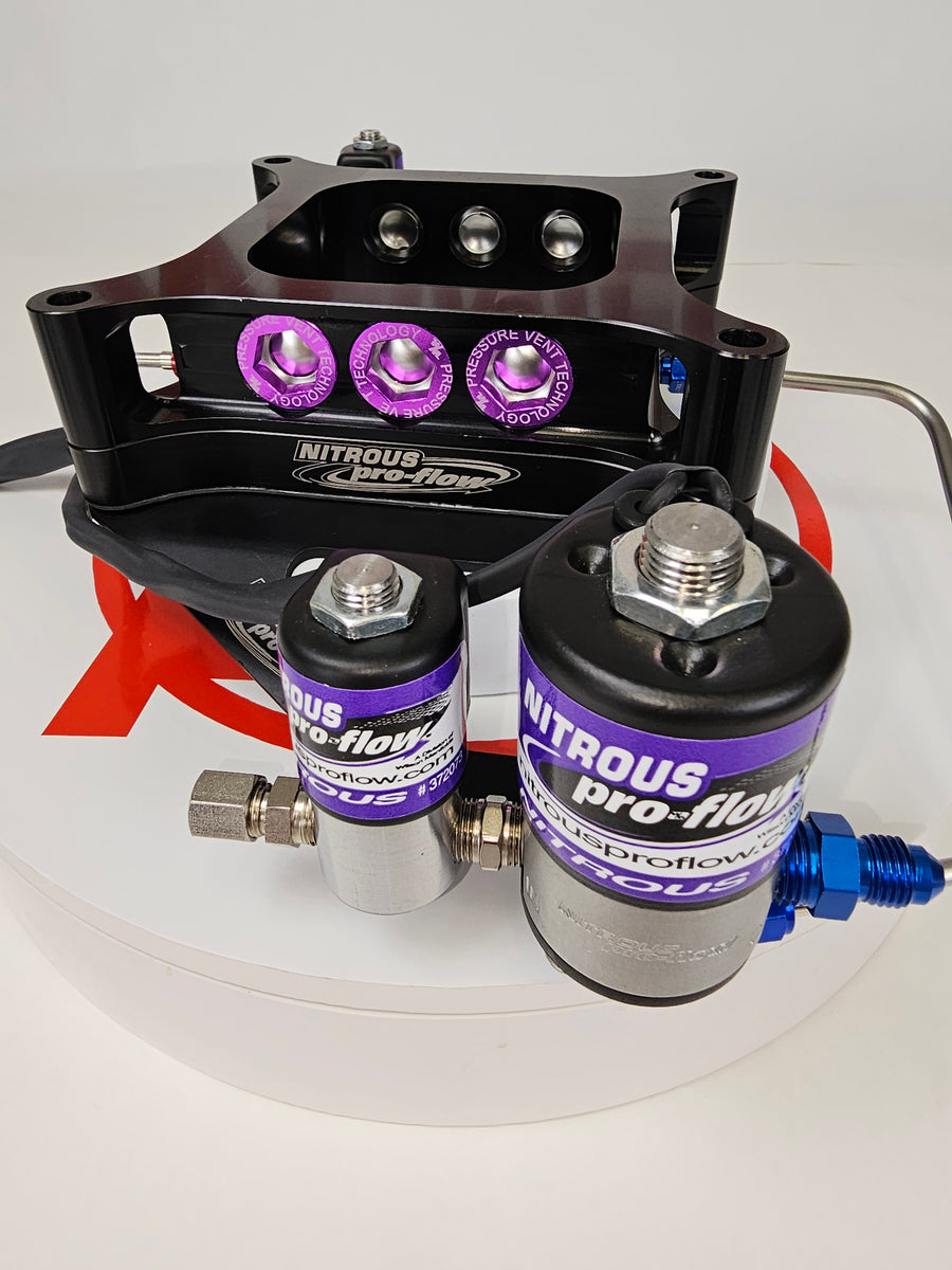 4150 BILLET Single Stage Plate System With Burst Panel Spacer - Assemb ...