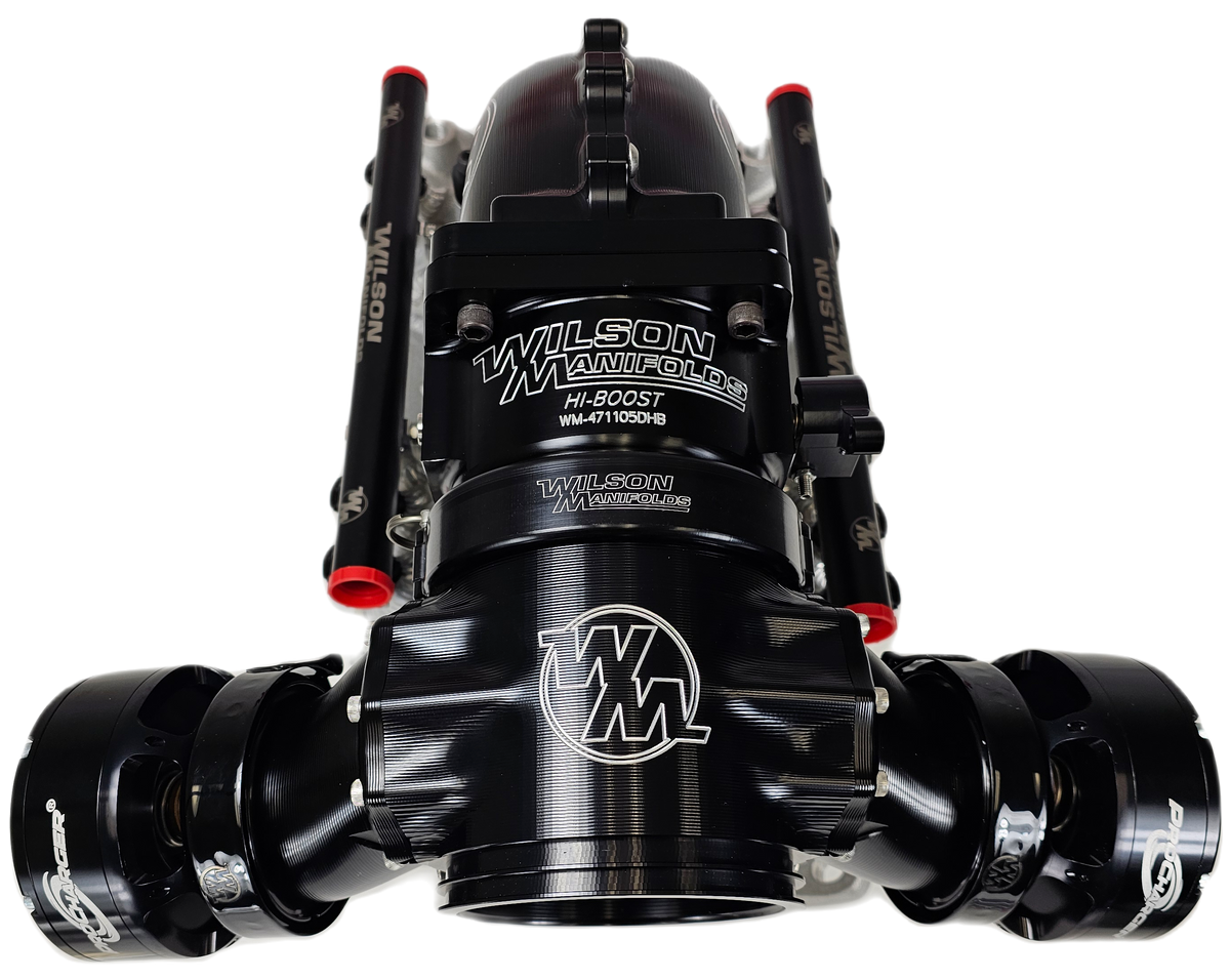 105mm Blow off assembly with 3" connectors Dual Seal Clamp – Wilson ...