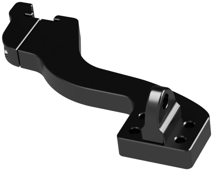 Wilson Manifolds Throttle Body Cable Bracket - Ford Style