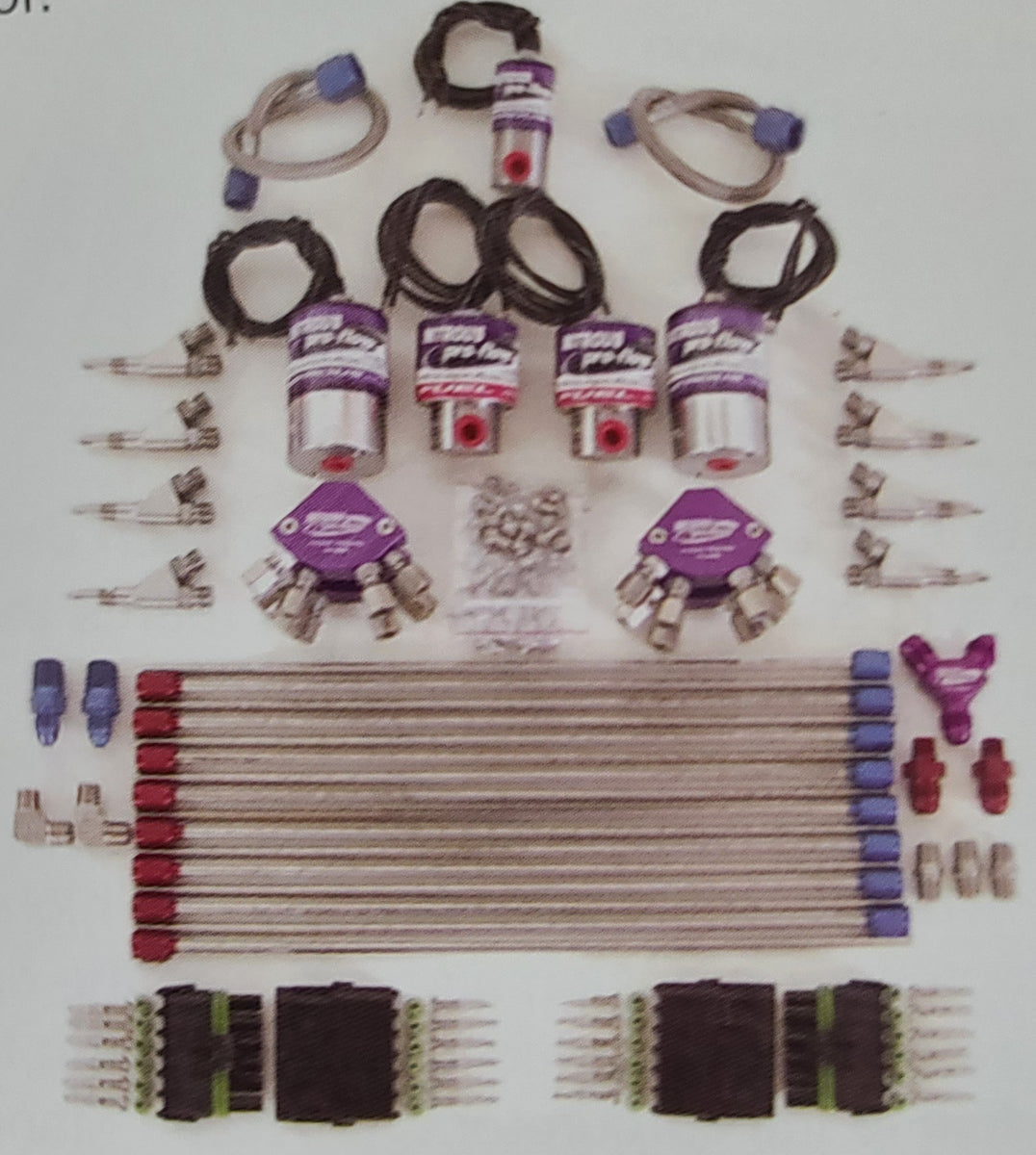 Nitrous Pro-Flow Two Stage *WET* Direct Port System 150-1000+ HP ...