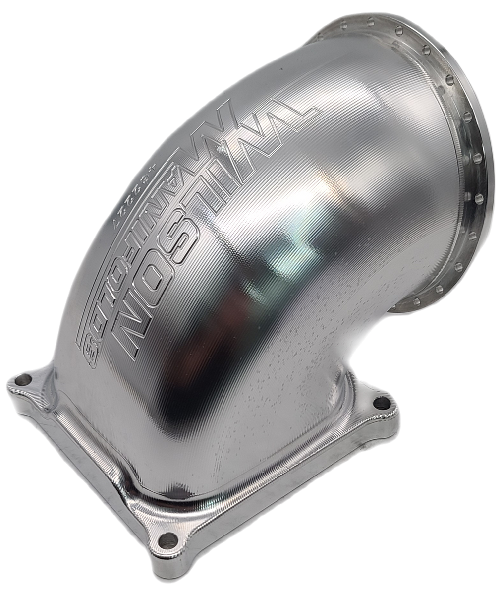 Wilson Manifolds 123mm 4500 Billet Elbow