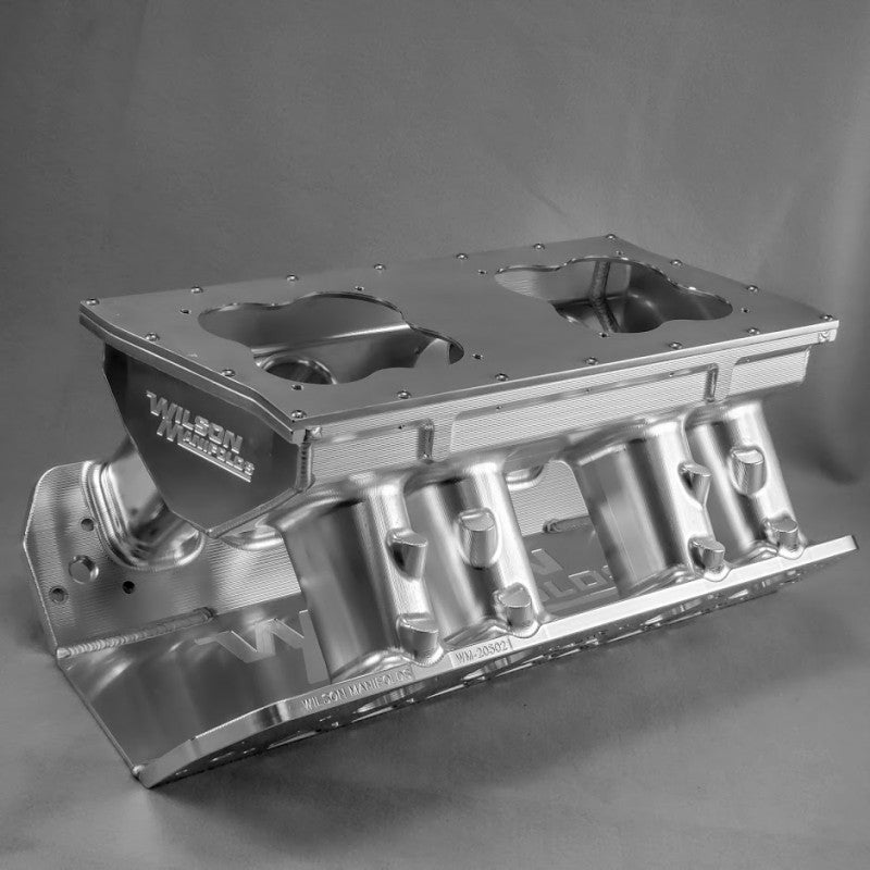 632 BIG CHIEF Intake Manifold, 10.200" deck, Dart 14 Deg – Wilson Manifolds